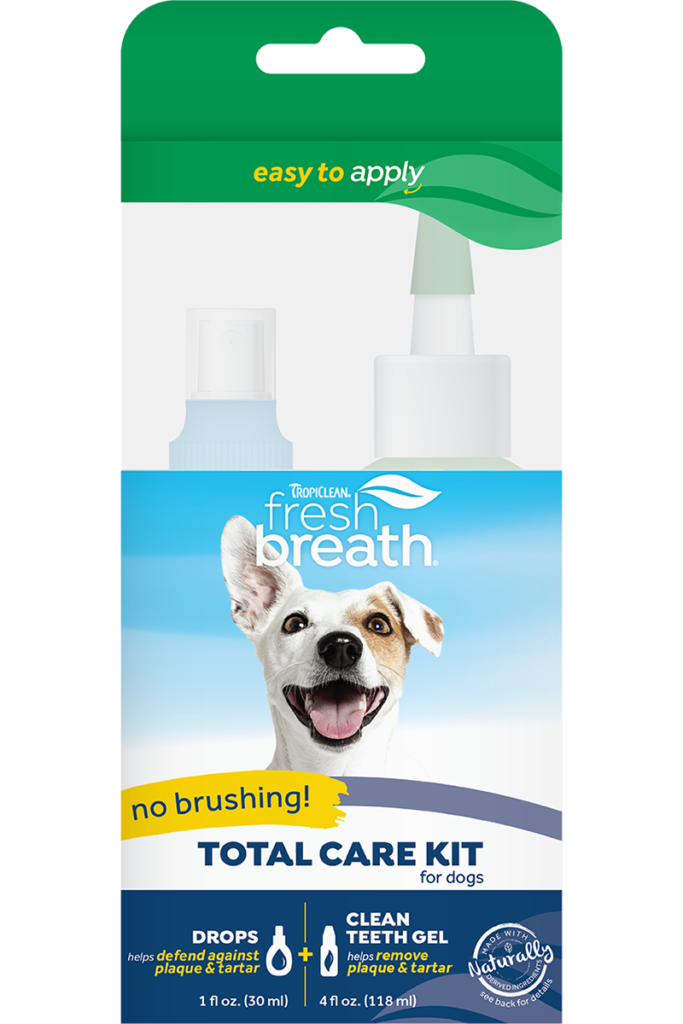 Fresh Breath by TropiClean Oral Care Kits for Dogs - Total Dental Care!