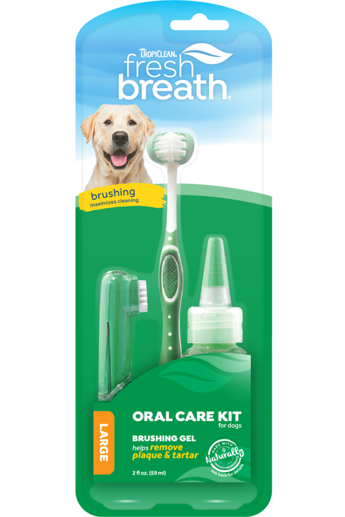 Fresh Breath Total Dental Care Kit - For Large Dogs!